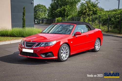 Saab 9.3 2.0 Vector Turbo Biopower Convertible Red from 2008