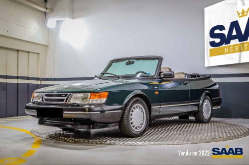 SAAB 900 S low pressure turbo convertible